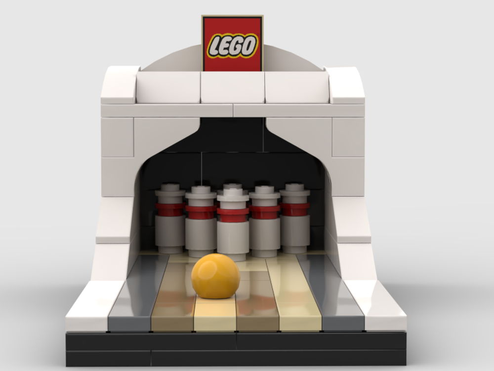 LEGO MOC Bowling Alley by Falconeagle117 | Rebrickable - Build with LEGO