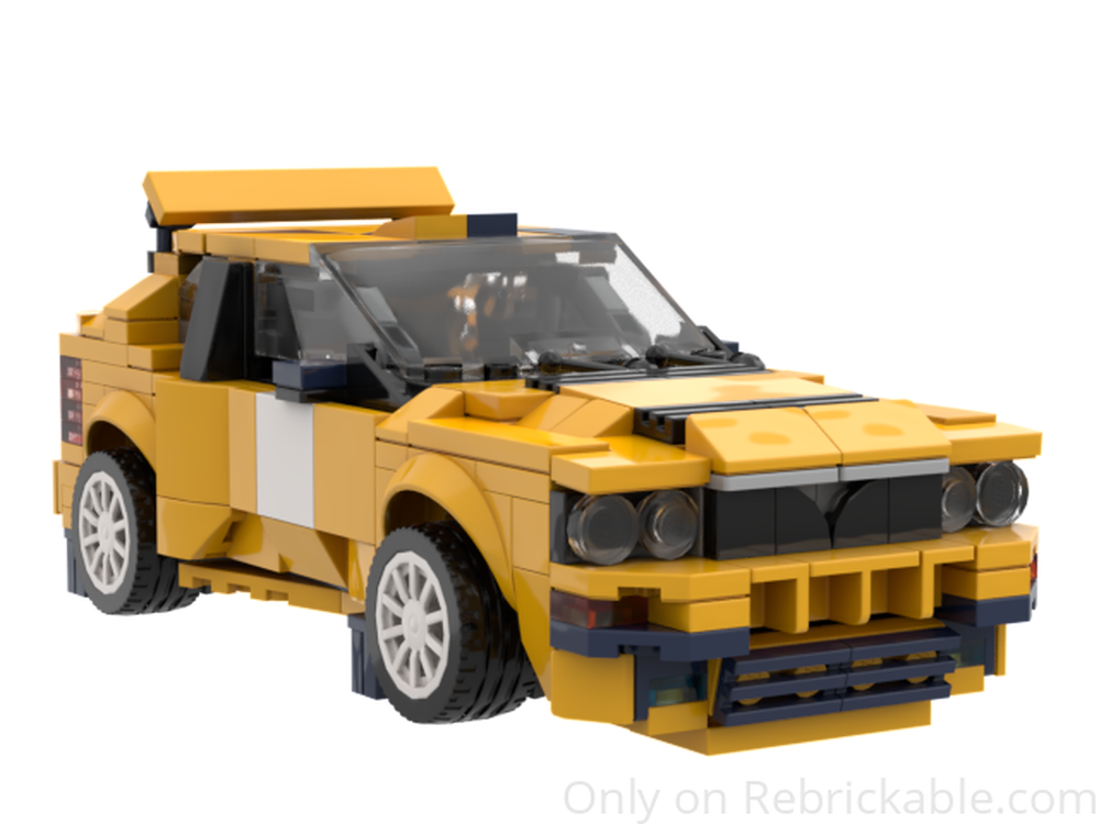 Lego Moc Lancia Delta Camel Off Road Rally Special Edition Lite Series