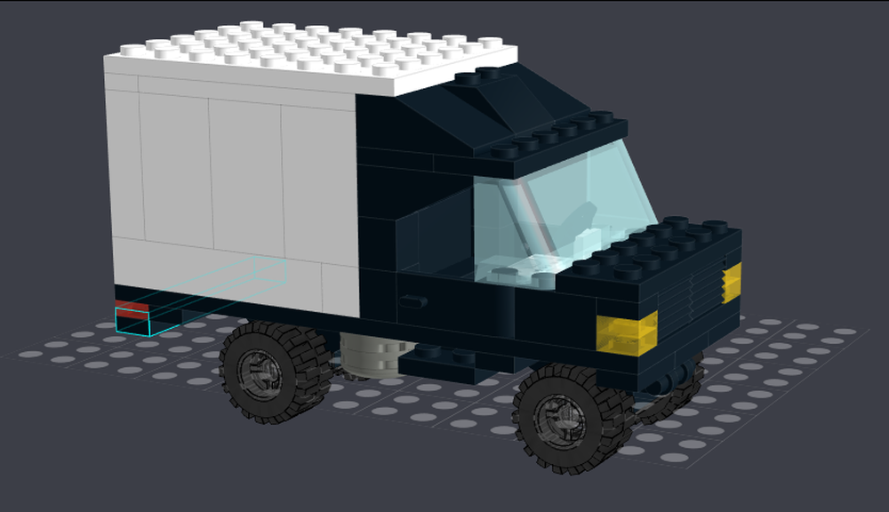 LEGO MOC Truck by MK constructor | Rebrickable - Build with LEGO