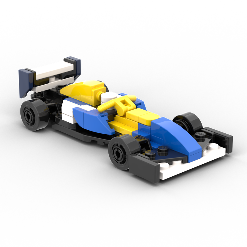 LEGO MOC Williams Racing FW14B by BrickFLIC | Rebrickable - Build with LEGO