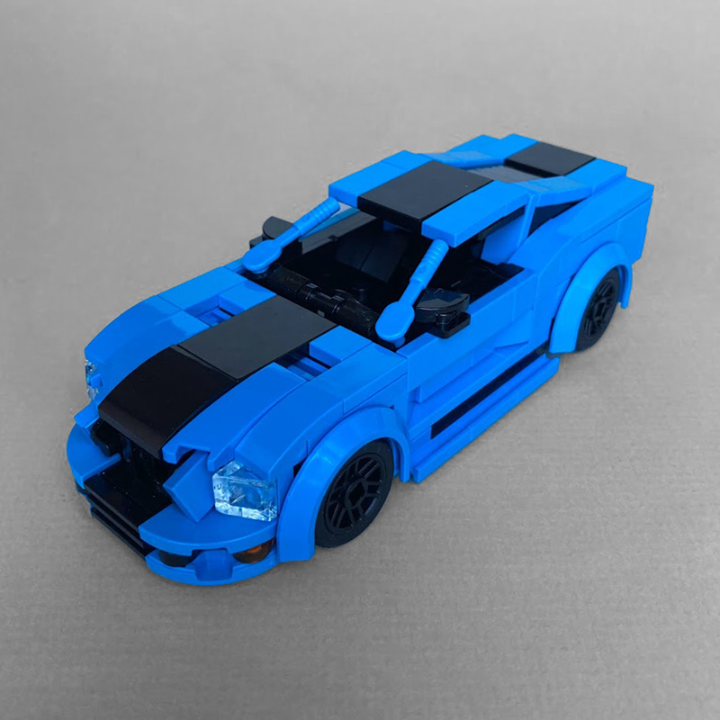 LEGO MOC 2013 Ford Mustang by PaulvilleMOCs | Rebrickable - Build with LEGO
