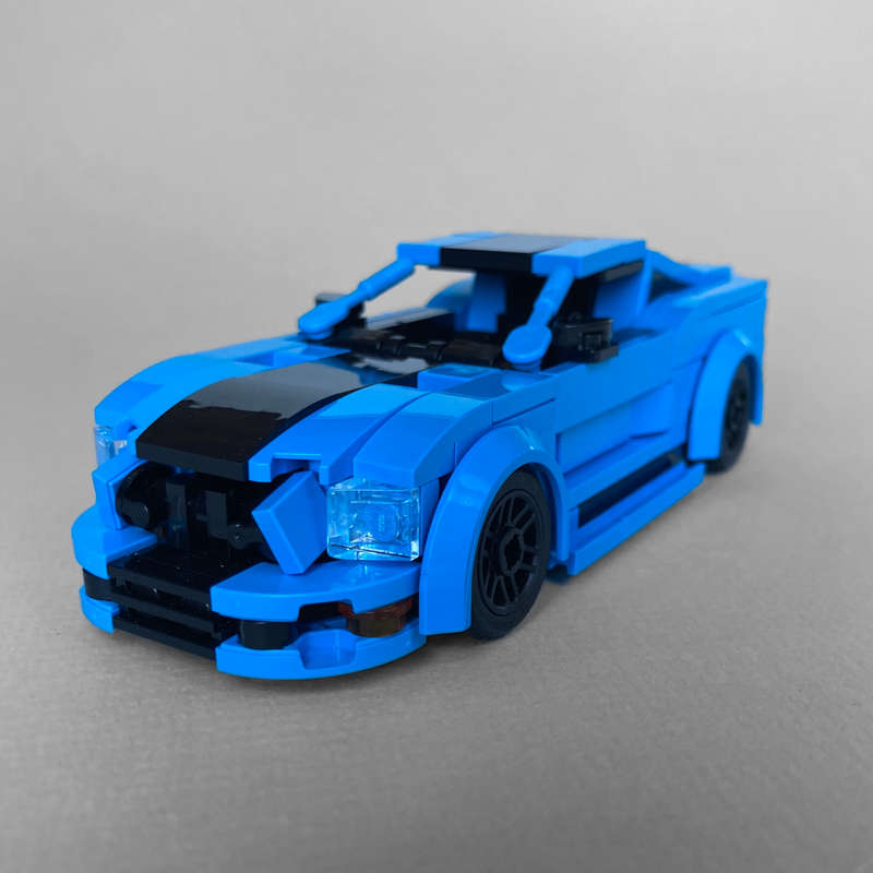 LEGO MOC 2013 Ford Mustang by PaulvilleMOCs | Rebrickable - Build with LEGO