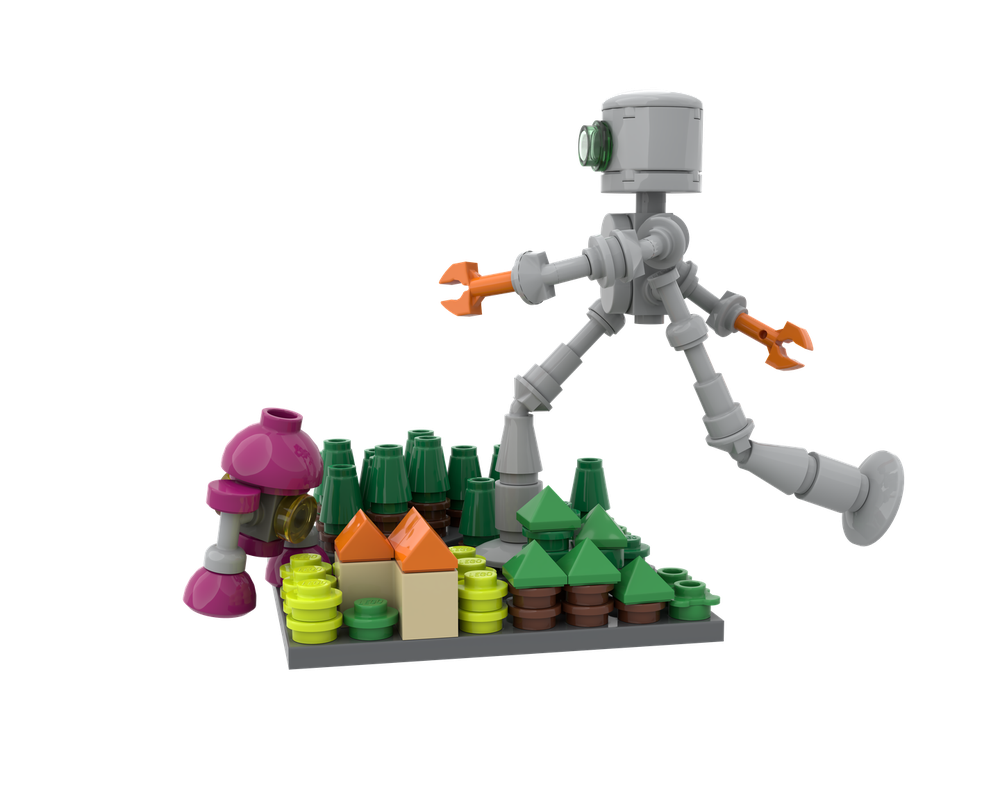 LEGO MOC 22 Robots by MyKidisanAlien | Rebrickable - Build with LEGO