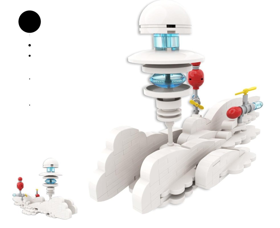 LEGO MOC 23 Saturn space station by MyKidisanAlien | Rebrickable ...