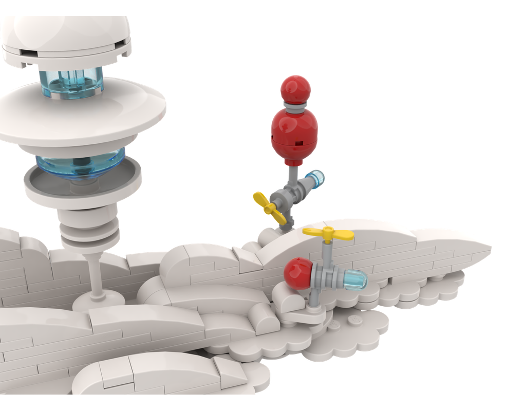 LEGO MOC 23 Saturn space station by MyKidisanAlien | Rebrickable ...