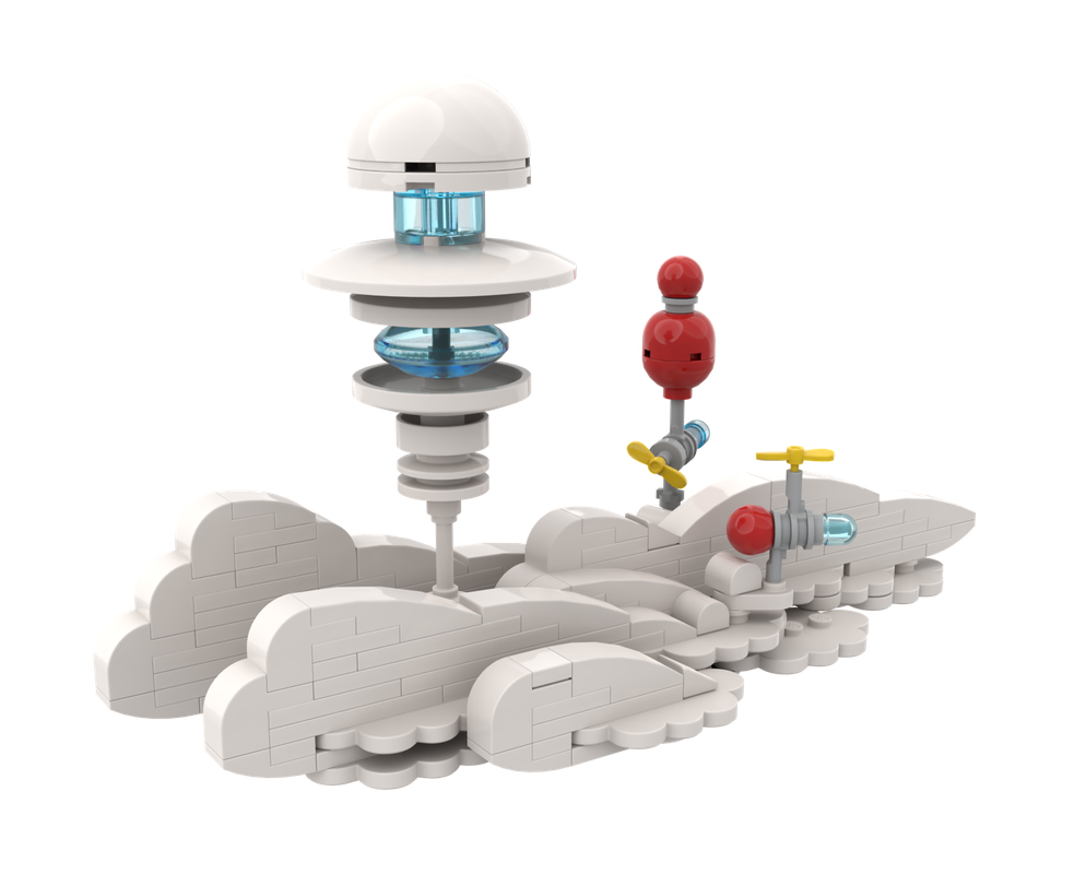 LEGO MOC 23 Saturn space station by MyKidisanAlien | Rebrickable ...