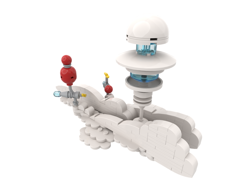 LEGO MOC 23 Saturn space station by MyKidisanAlien | Rebrickable ...