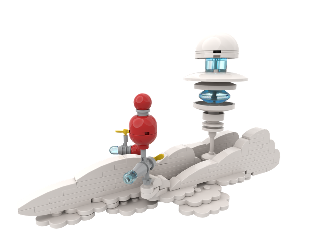 LEGO MOC 23 Saturn space station by MyKidisanAlien | Rebrickable ...