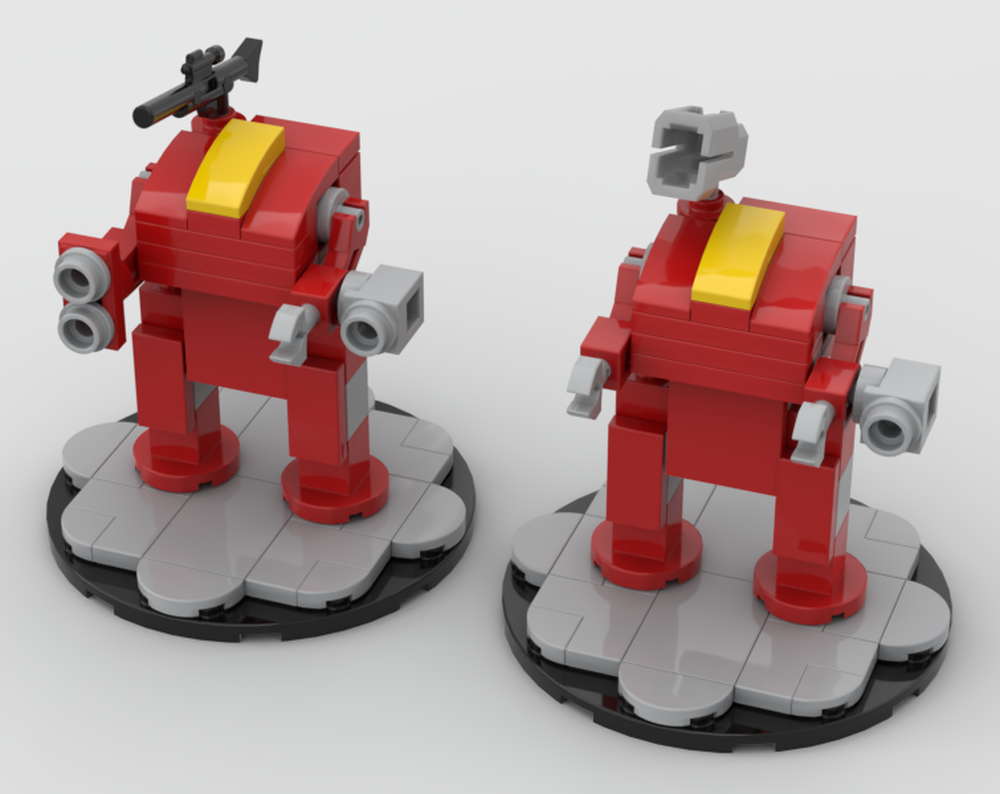 LEGO MOC Lego Legion Imperialis-Mechancium Thanatar Siege-Automata ...