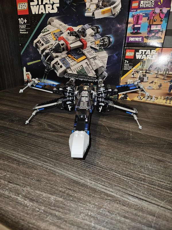 LEGO MOC X-Wing in Black and Blue by rvn0516 | Rebrickable - Build with ...