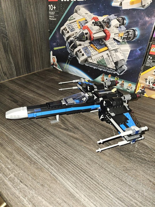 LEGO MOC X-Wing in Black and Blue by rvn0516 | Rebrickable - Build with ...