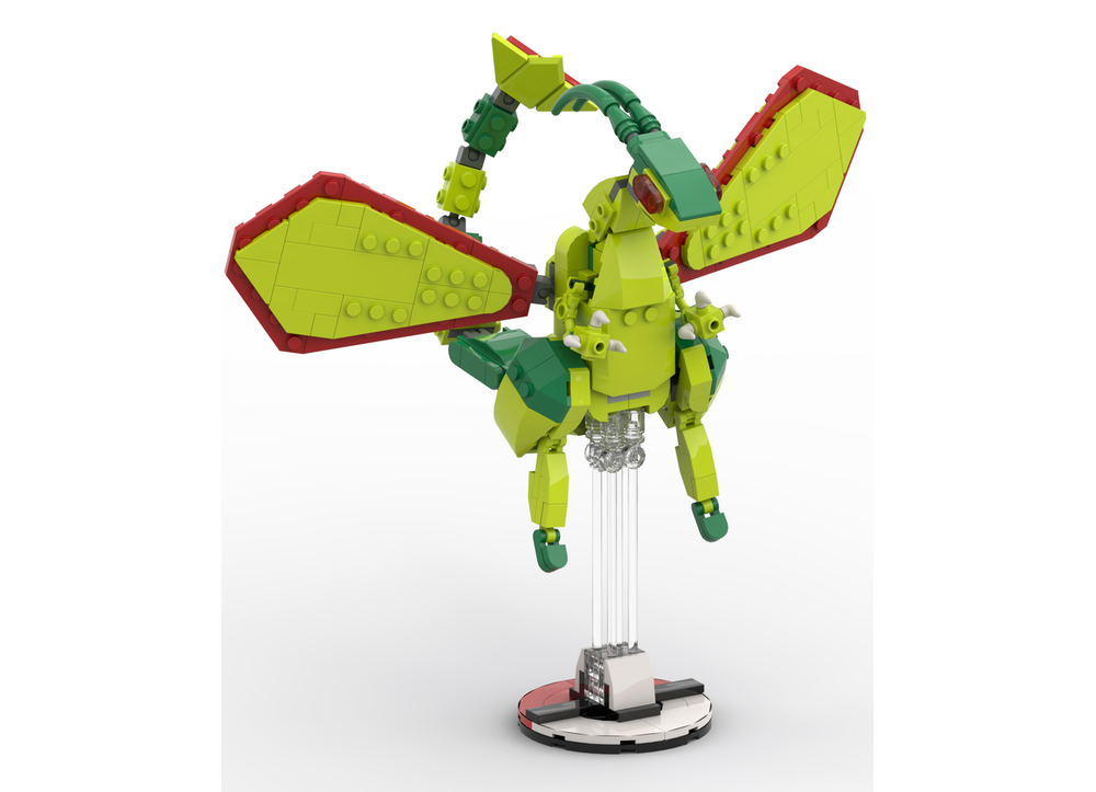 Lego Moc Flygon By Cryokina Rebrickable Build With Lego