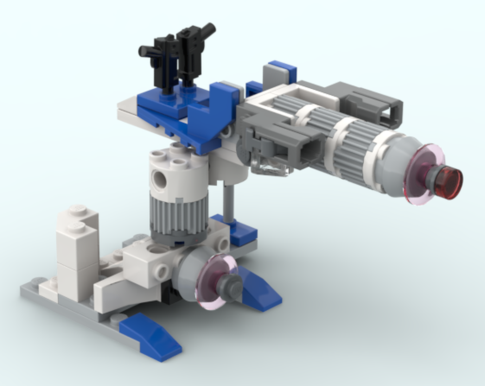LEGO MOC Rex Anti-Air Laser Turrent by Silver_Brick_Mage | Rebrickable ...