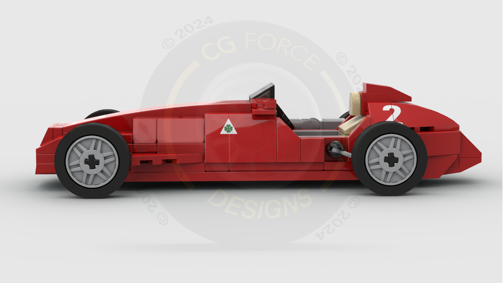 LEGO MOC F1 Alfa Romeo 158/159 by CGForceDesigns | Rebrickable - Build ...