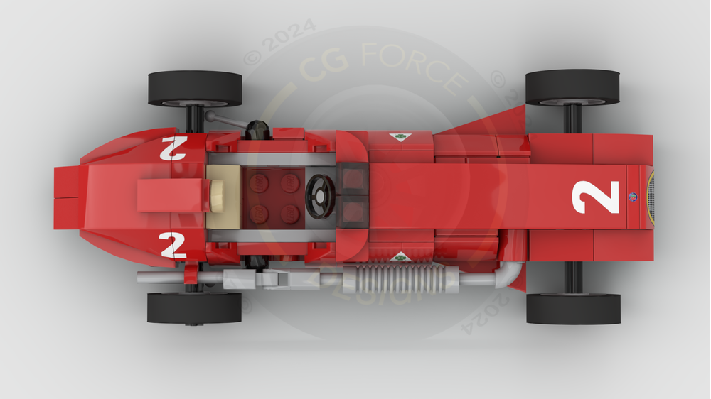 Lego Moc F1 Alfa Romeo 158159 By Cgforcedesigns Rebrickable Build