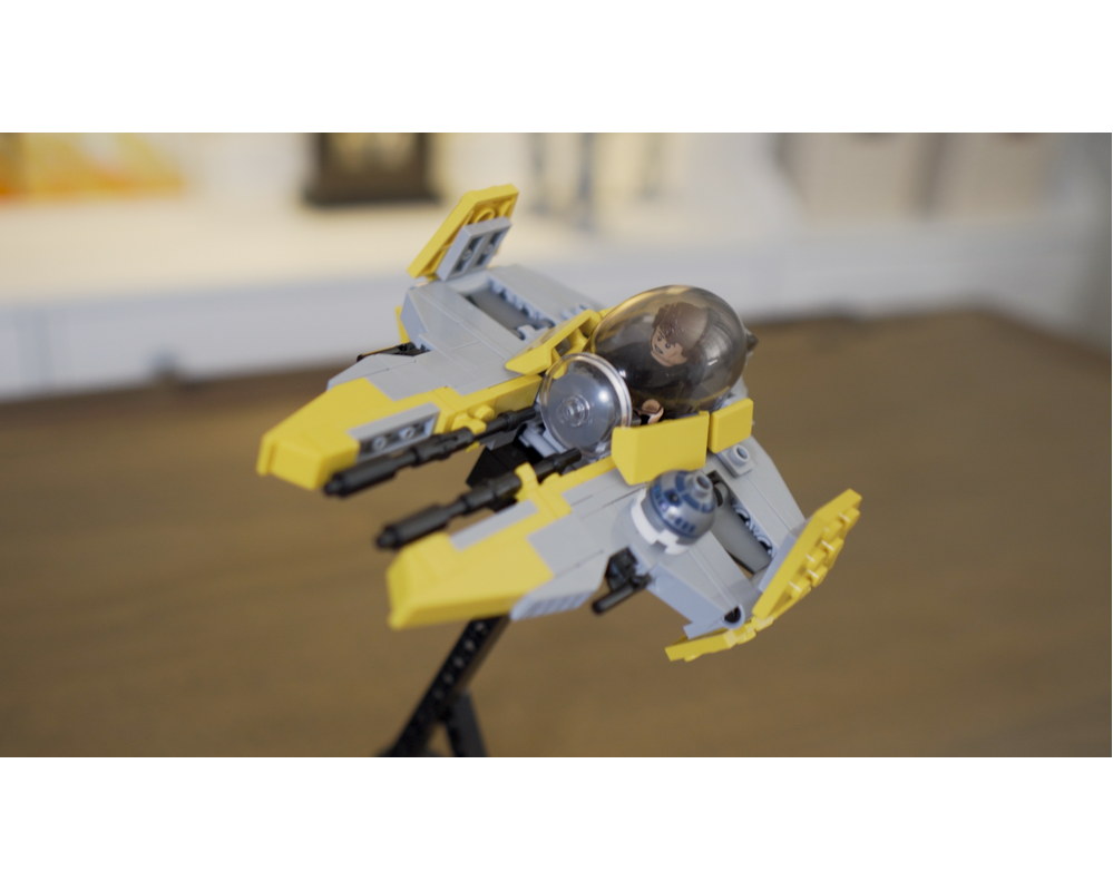 LEGO MOC Jedi Interceptor Stand by BaufmanBricks | Rebrickable - Build ...