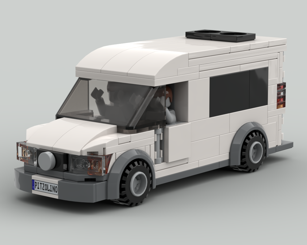 LEGO MOC Mercedes Sprinter by Pitzolino | Rebrickable - Build with LEGO