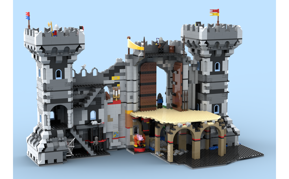 Lego Moc Crocodile Castle By Cvi Rebrickable Build With Lego