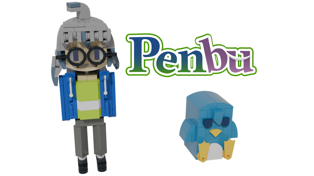 LEGO MOC Penbu - Indie VTuber by The0x539 | Rebrickable - Build with LEGO