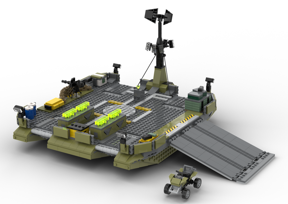 LEGO MOC-204832 Halo Infinite FOB / Forward Operating Base by UTLF ...
