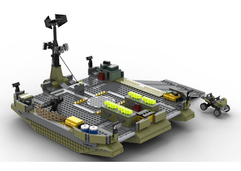 Lego Moc Halo Infinite Fob Forward Operating Base By Utlf