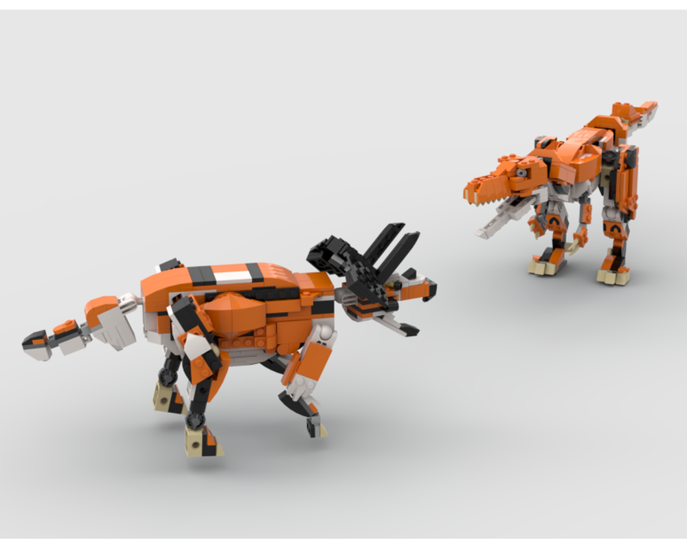 LEGO MOC 31129 Triceratops by bloooop | Rebrickable - Build with LEGO