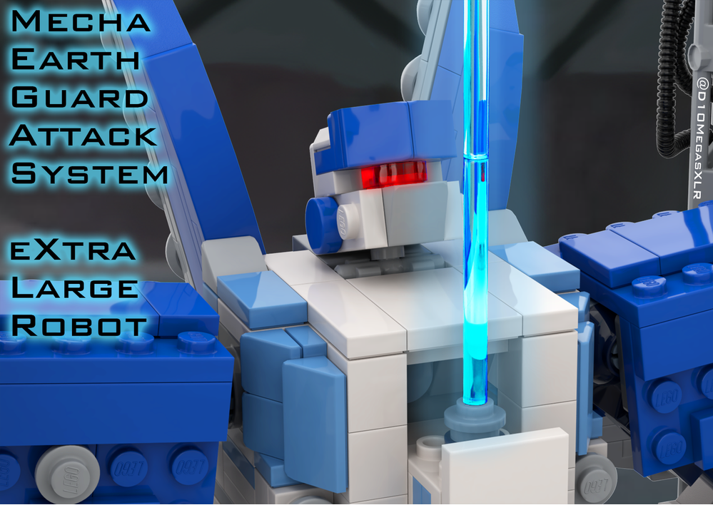 LEGO MOC Megas Prototype by D10MegasXLR | Rebrickable - Build with LEGO