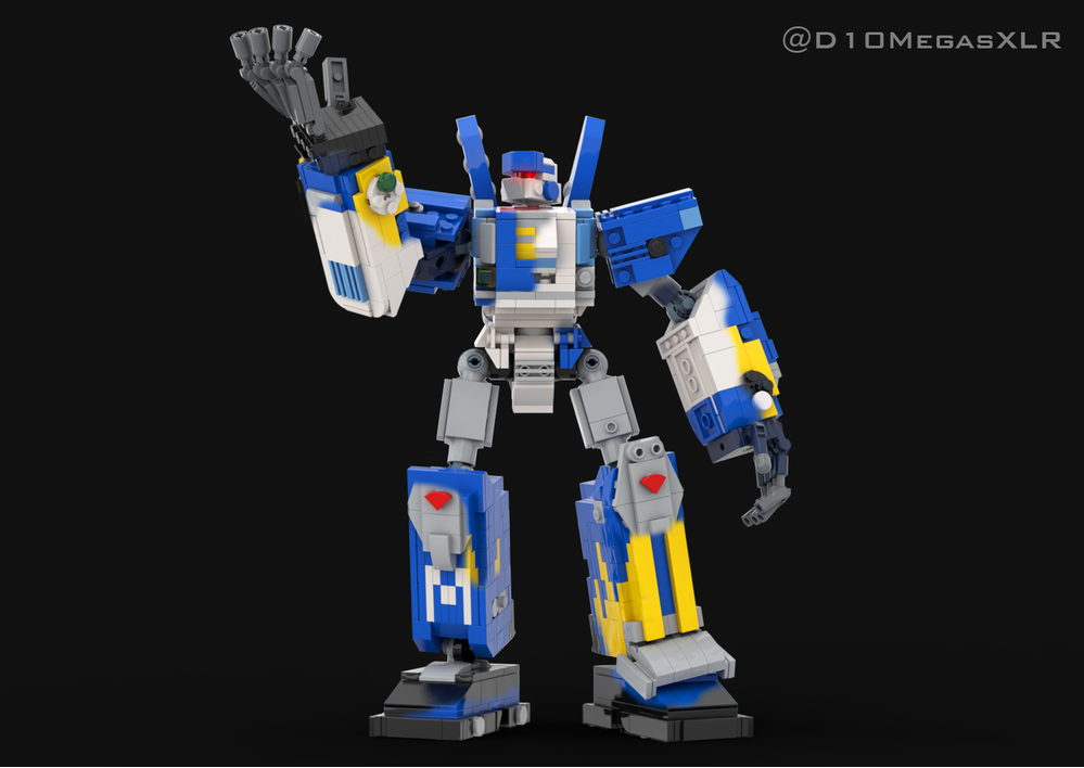 LEGO MOC Megas Prototype by D10MegasXLR | Rebrickable - Build with LEGO