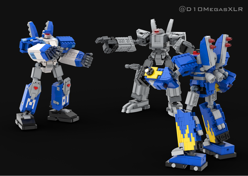 LEGO MOC Megas Prototype by D10MegasXLR | Rebrickable - Build with LEGO