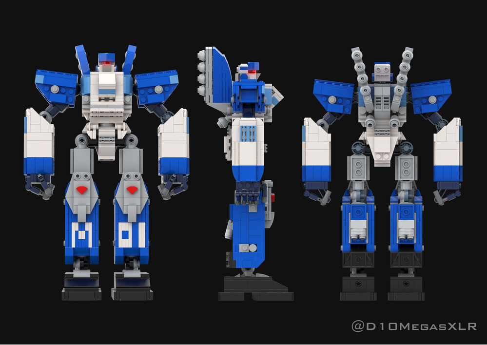 LEGO MOC Megas Prototype by D10MegasXLR | Rebrickable - Build with LEGO