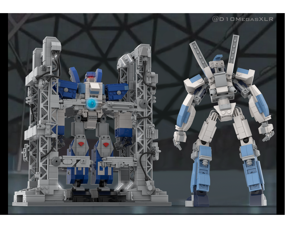 LEGO MOC Kiva's Mech (with Weapons Pack) by D10MegasXLR | Rebrickable ...