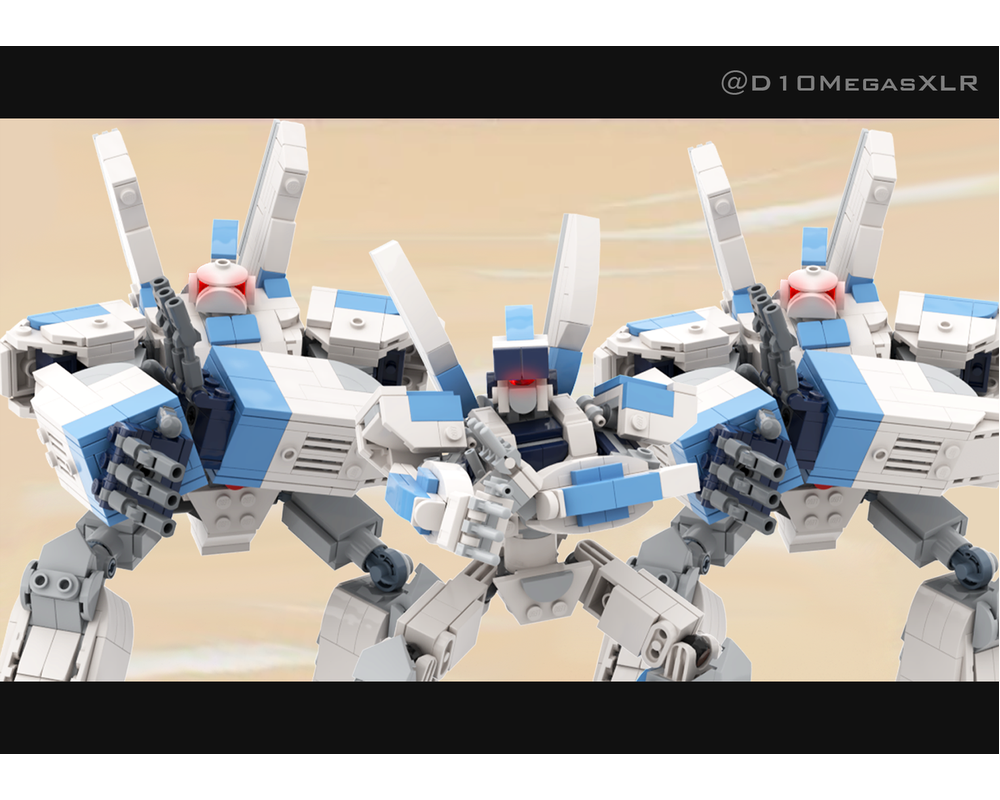 LEGO MOC Kiva's Mech (with Weapons Pack) by D10MegasXLR | Rebrickable ...