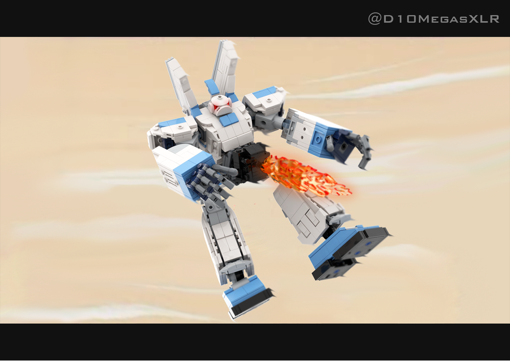 LEGO MOC Earth Coalition Drone Mech (with Weapons Pack) by D10MegasXLR ...