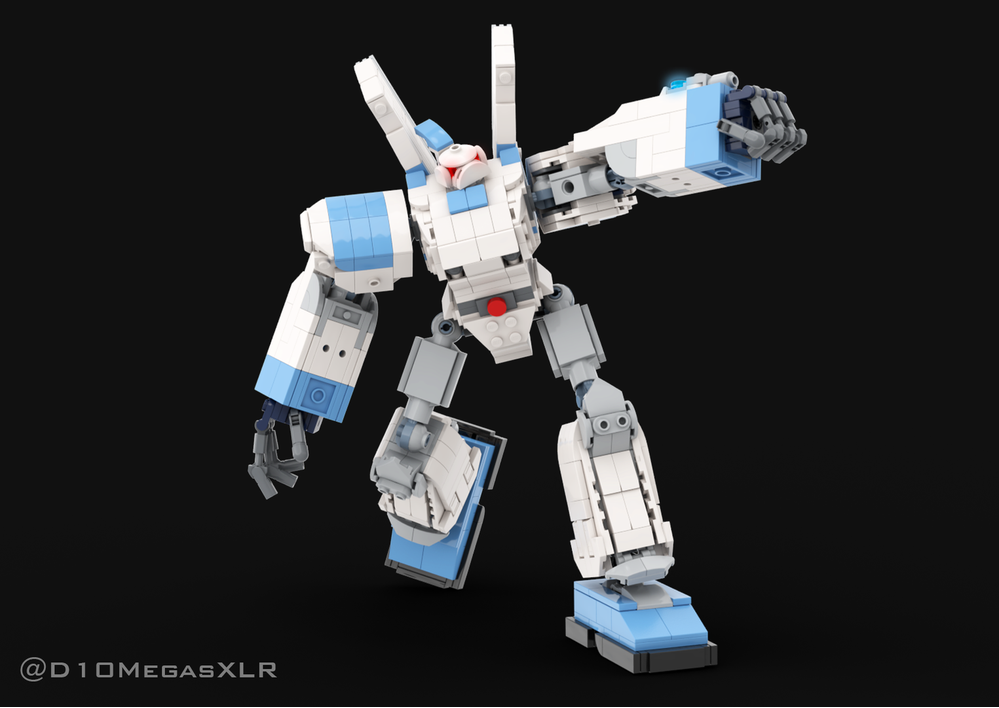 LEGO MOC Earth Coalition Drone Mech (with Weapons Pack) by D10MegasXLR ...