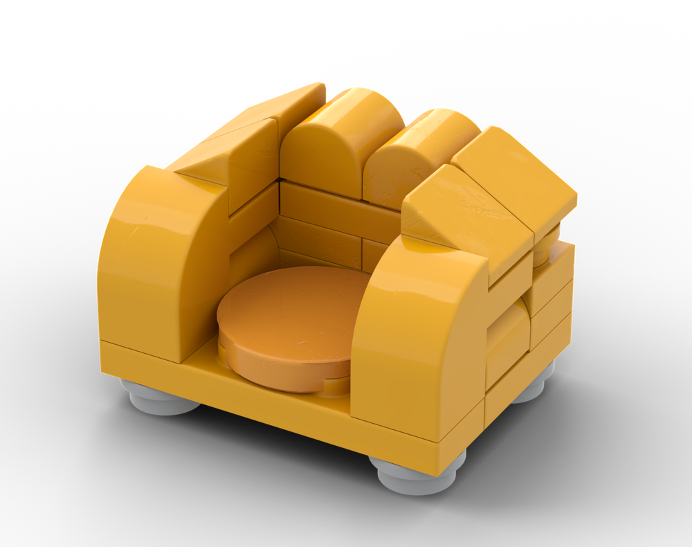 LEGO MOC Stylish LEGO Sofa by Joseph by jaimeolmo | Rebrickable - Build ...