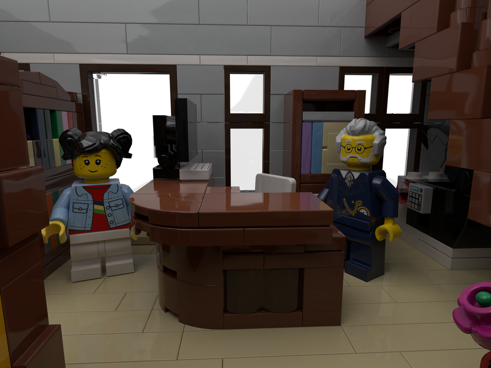 LEGO MOC Library & Wine Bar by Mattysek289 | Rebrickable - Build with LEGO