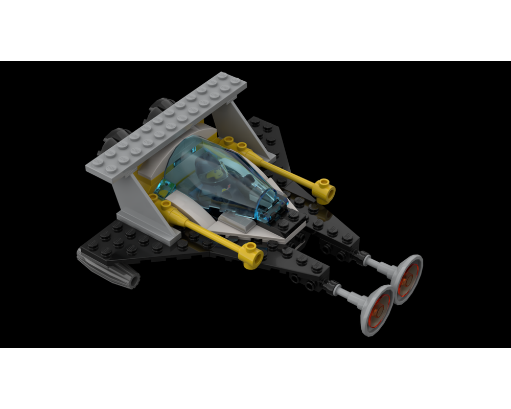 Lego Moc Asteroid Missions One Man Explorer Moc 60354 Space Missions