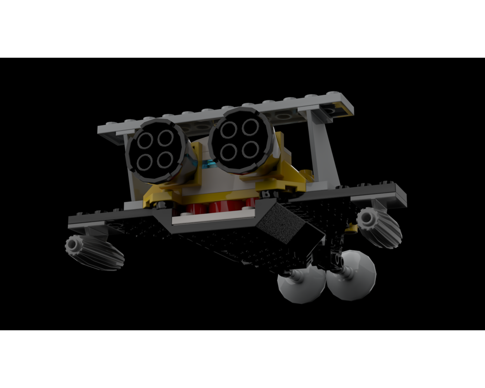 Lego Moc Asteroid Missions One Man Explorer Moc 60354 Space Missions