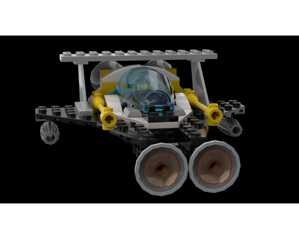 Lego Moc Asteroid Missions One Man Explorer Moc 60354 Space Missions