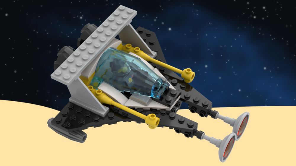 LEGO MOC Asteroid Missions: ONE MAN Explorer MOC 60354 (Space Missions ...