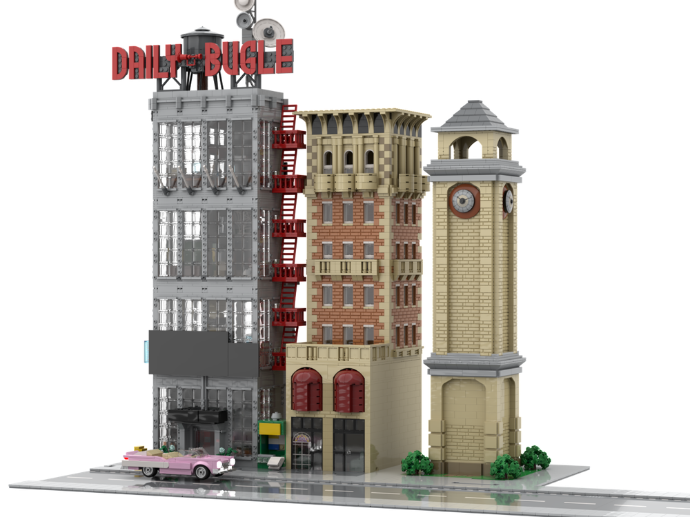 LEGO MOC millenium biltmore histroic hotel module by building-and ...