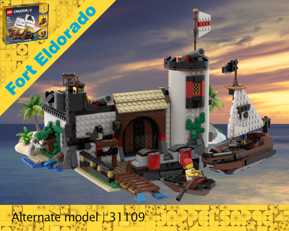 LEGO MOC-204857 Eldorado Fortress by Jappelsap98 | Rebrickable - Build ...