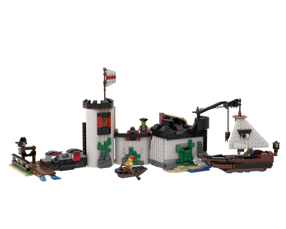 LEGO MOC Eldorado Fortress by Jappelsap98 | Rebrickable - Build with LEGO