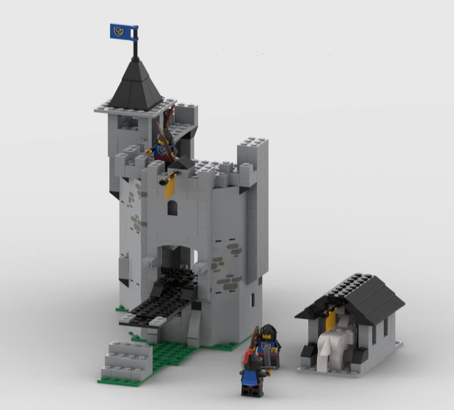 LEGO MOC Black Falcon tower by carnby2000 | Rebrickable - Build with LEGO