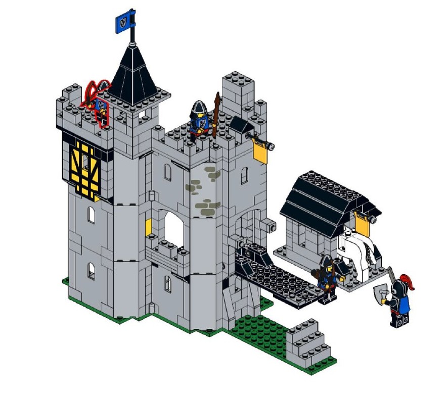 LEGO MOC Black Falcon tower by carnby2000 | Rebrickable - Build with LEGO