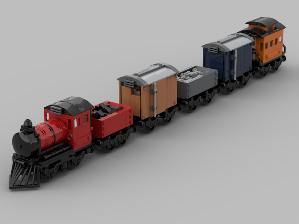 LEGO MOC Mini RC Train by DE50LATI0N | Rebrickable - Build with LEGO