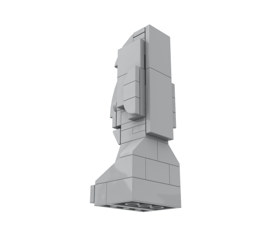 LEGO MOC 25 Moai by MyKidisanAlien | Rebrickable - Build with LEGO