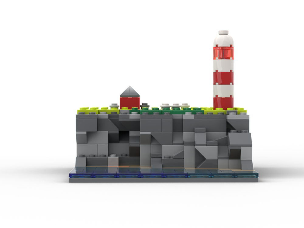 LEGO MOC Lighthouse (Mini Scale) by JojoTheBuilder | Rebrickable ...