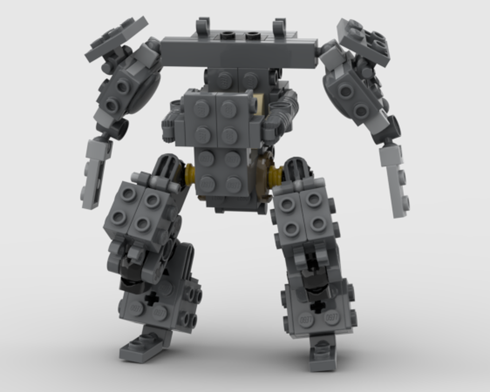 LEGO MOC Knightmare Frame by M1NDxBEND3R | Rebrickable - Build with LEGO