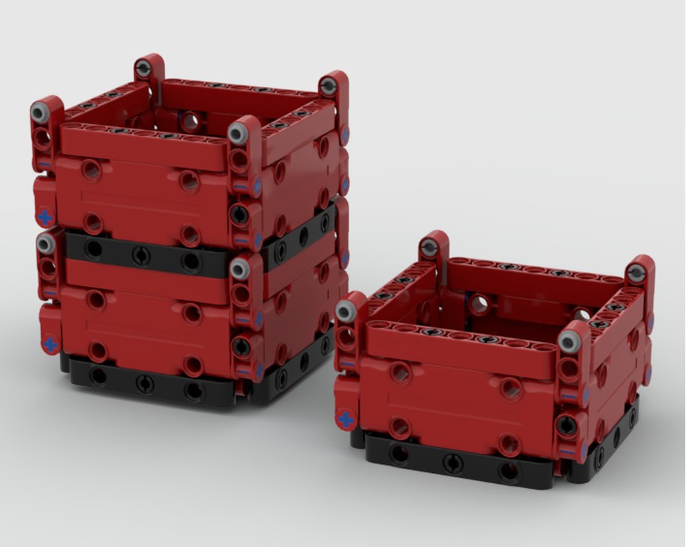 LEGO MOC Transport Box V2 by Bueno_HamsterTT | Rebrickable - Build with ...